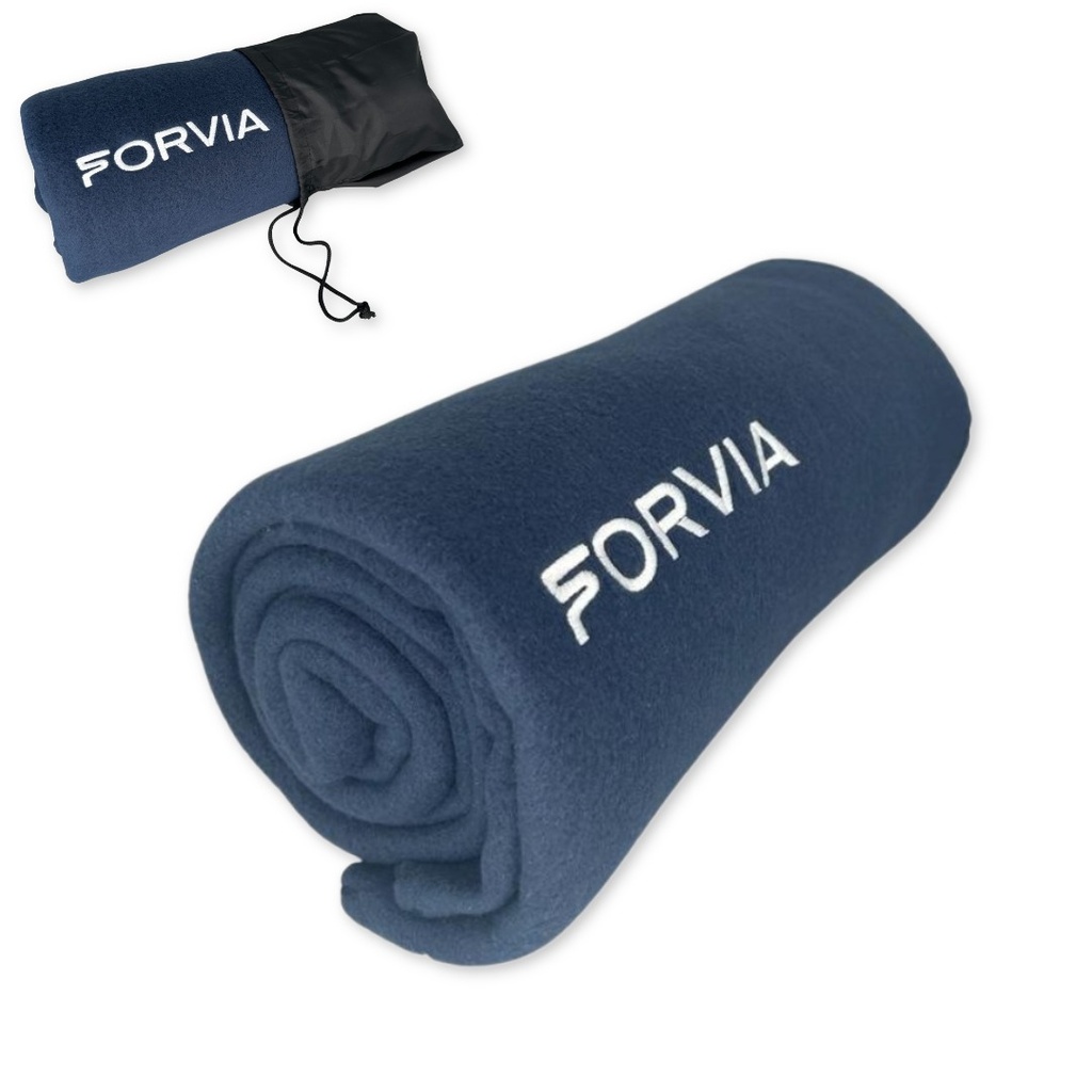 Embroidered blanket | Forvia